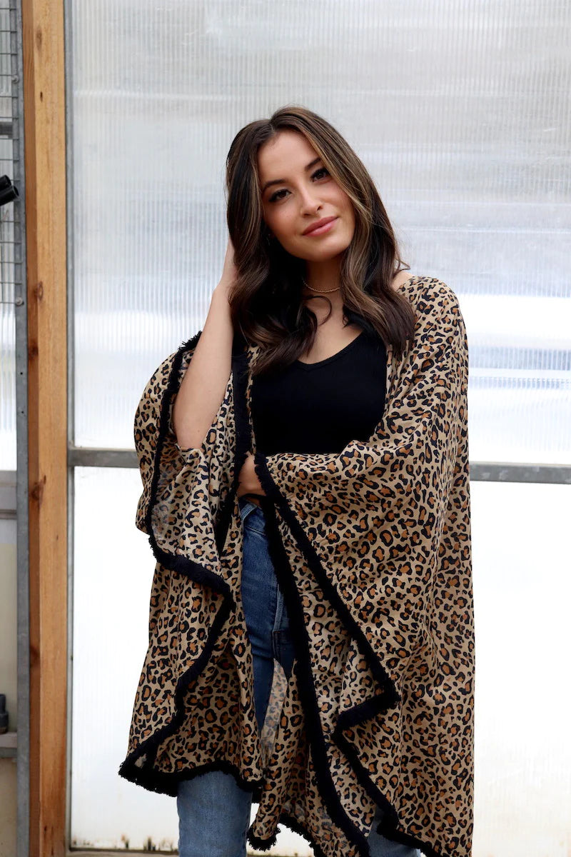 Leona Leopard Kimono – Curvy Birdy Boutique